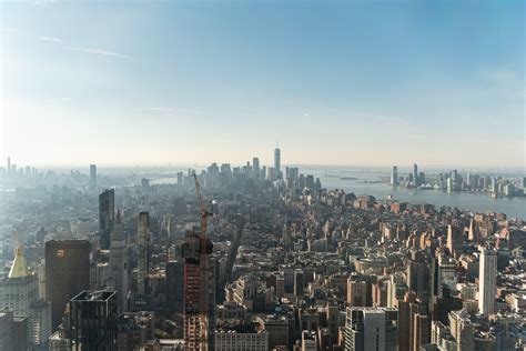 Empire State Building Top Deck View Empire State Building Ultimate