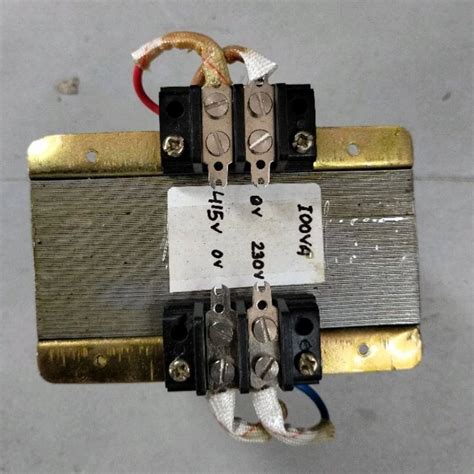 Dry Type 100va Control Transformer For Industrial Input Voltage 230v At ₹ 1200 Piece In Gurugram