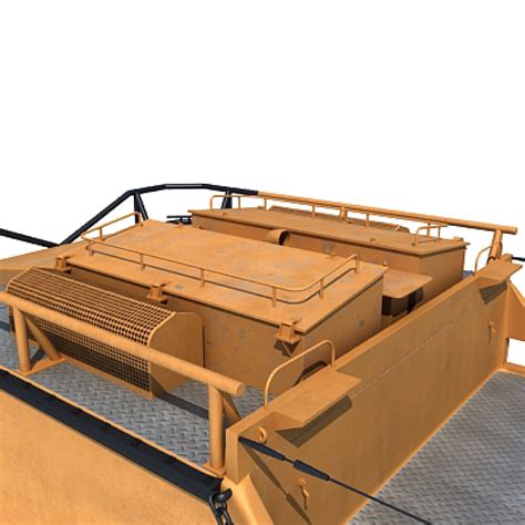 Larc V Amphibious Vehicle 3d Model Download Army Truck On