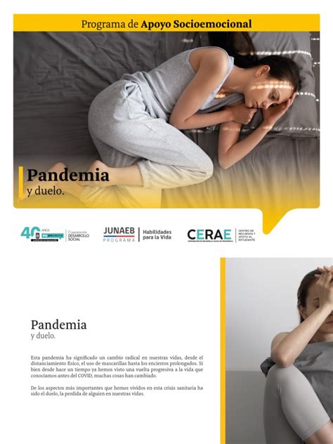cuadernillo pandemia y duelo pdf dolor las emociones