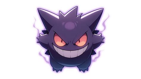 Gengar Pokemon Smoke Shadow Wallpaper For Desktop