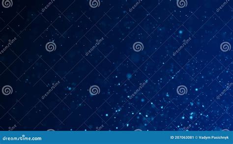Dust Particles Abstract Background Of Particles Dots Background