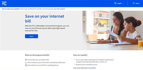 need help with your internet bill sign up for the affordable