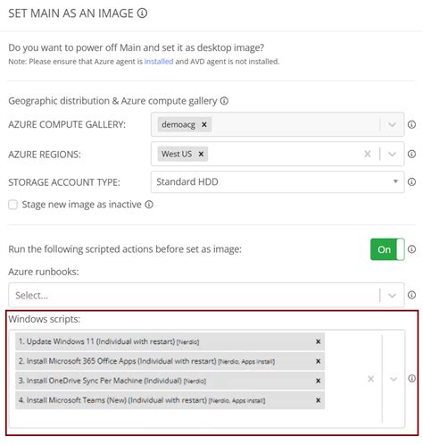 how can i automate patching of desktop images nerdio help center