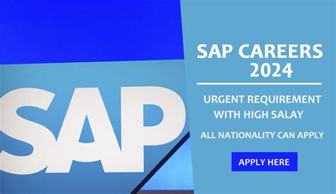 Sap Job Openings 2024 Apply In Australia Brazil Canada And More