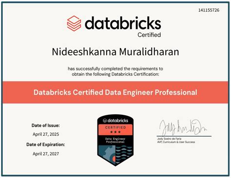 Databricks Dataengineering Certificationachieved Datadriven