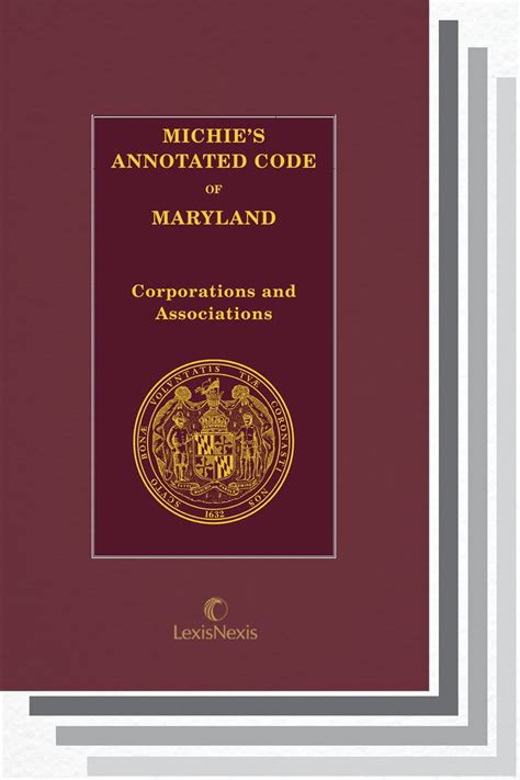 Michies Annotated Code Of Maryland