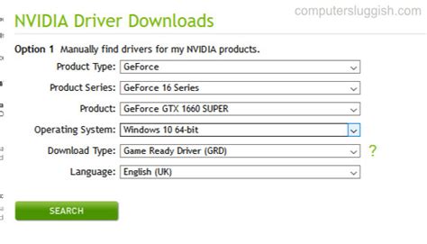 How To Update NVIDIA Drivers ComputerSluggish