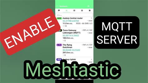 Enable Mqtt Meshtastic Mesh Network Youtube