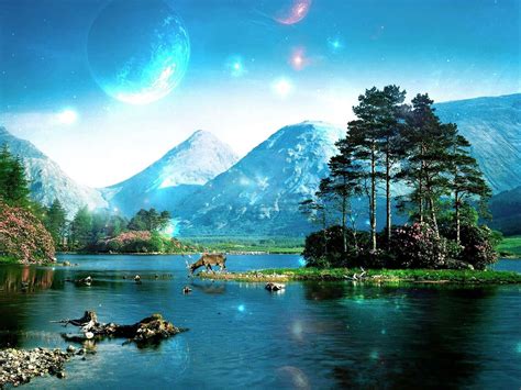 Download Beautiful Landscape Of Amazing Nature Wallpaper
