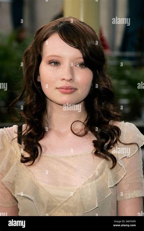 Dec 12 2004 Hollywood California Usa Actress Emily Browning At The