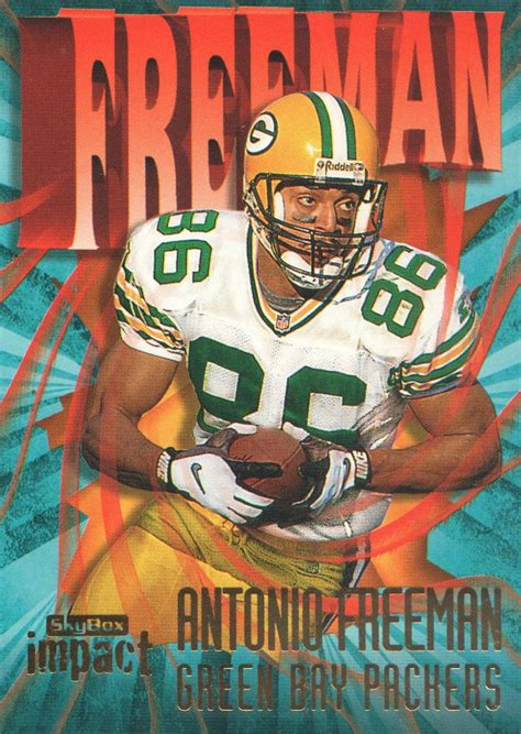 1997 Skybox Impact 106 Antonio Freeman Nm Mt
