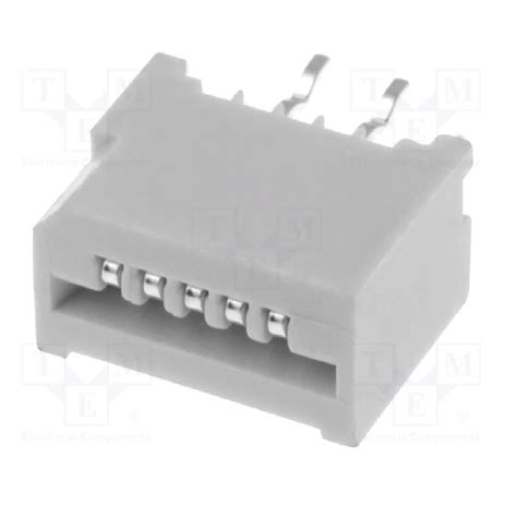 Connector Ffc Fpc Straight Pin 10 Zif Tht 200v 1a Tinned