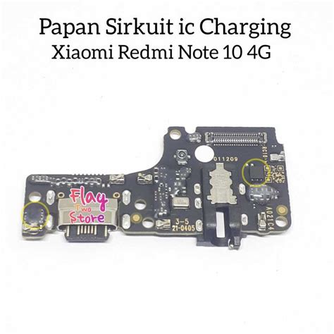 Jual Papan Sirkuit Ic Charger Xiaomi Redmi Note G Ori Papan Konektor Cas Charger Ic
