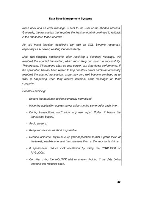 Database Management Systems Pdf