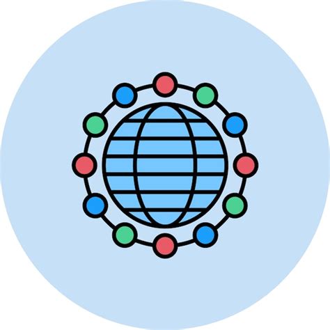 Premium Vector Global Infrastructure Flat Illustration