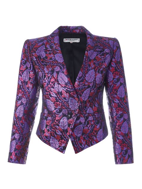 Купить винтажный пиджак Yves Saint Laurent Spencer Jacket Clothes Design Fashion