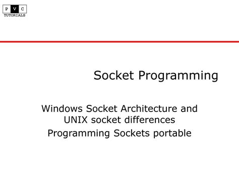 Socket Programming Péter Verhás August Ppt Download