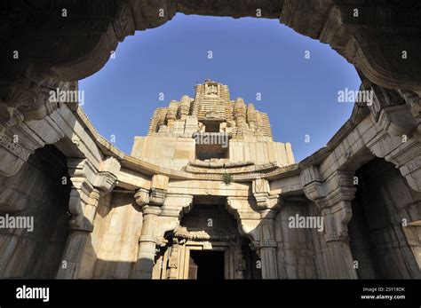 Neelkanth Mahadev Jain Temple Chittorgarh Rajasthan India Asia Stock