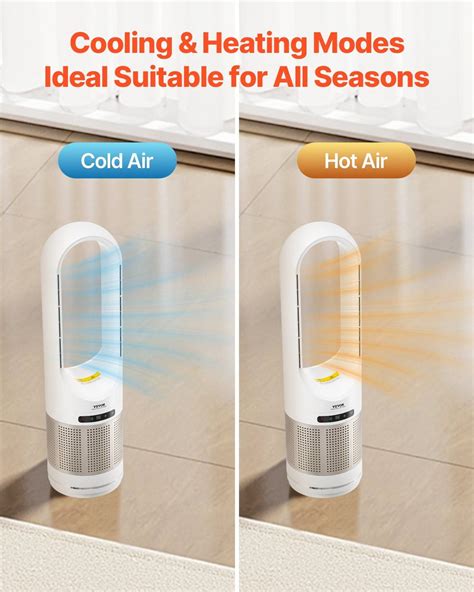 34 Remote Control Tower Fan 164fts High Speed 8h Timer