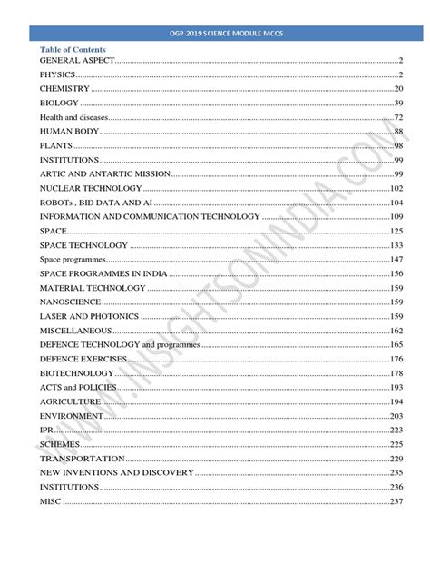 Science Mcq Pdf Lidar Electromagnetic Radiation