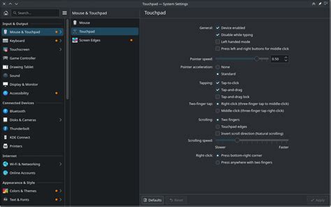Kde Neon Touchpad Few Settings Available How To Access More Settings