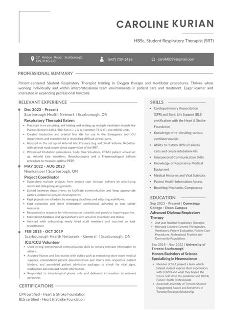 Caroline Kurian Resume Pdf