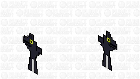 Toothless Dance Minecraft Skin