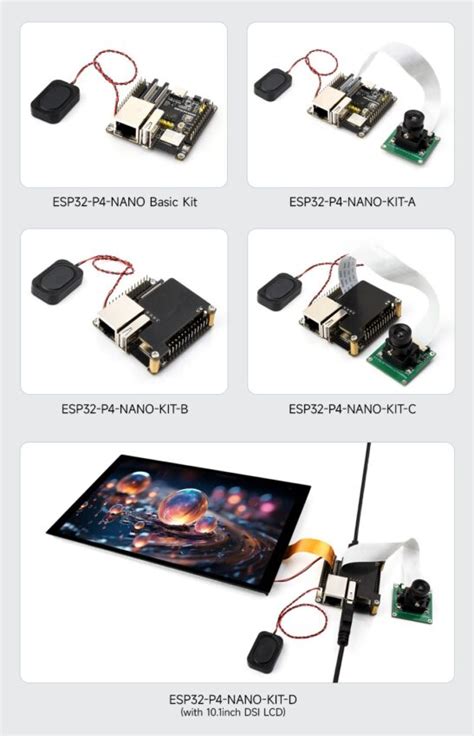 Waveshare Esp32 P4 Nano Development Board Powered By Esp32 P4 Mcu