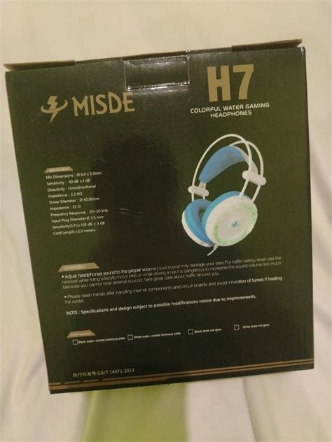 Misde Gaming Headphones H7 Audio Headphones And Headsets On Carousell