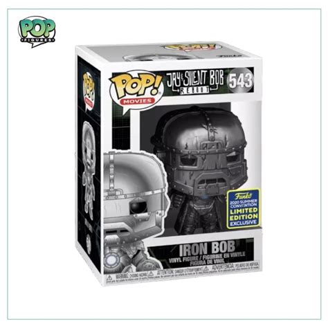 Iron Bob 543 Funko Pop Jay And Silent Bob Reboot 2020 Sdcc Shared Ex