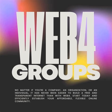 🚀 With Web4 Building A Massive Community Has Never Been Easier 💻💡 It