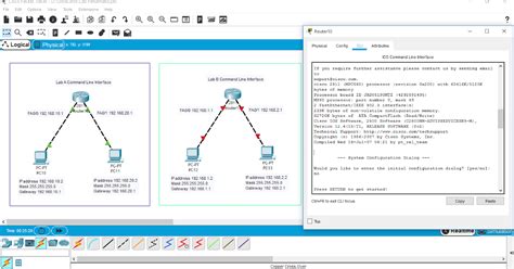 Cisco Packet Tracer Konfigurasi Router Dengan Command Line Interface CLI Qualov