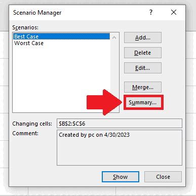 How To Create A Scenario Pivot Table In Excel SpreadCheaters
