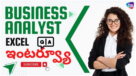 Chatgpt Excel Interview Questions And Answers For A Business Analyst Youtube