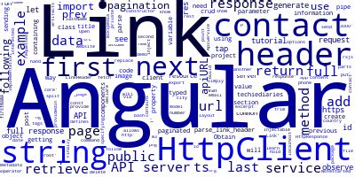 Angular HttpClient Headers And Typed Full Responses Pagination Example Techiediaries