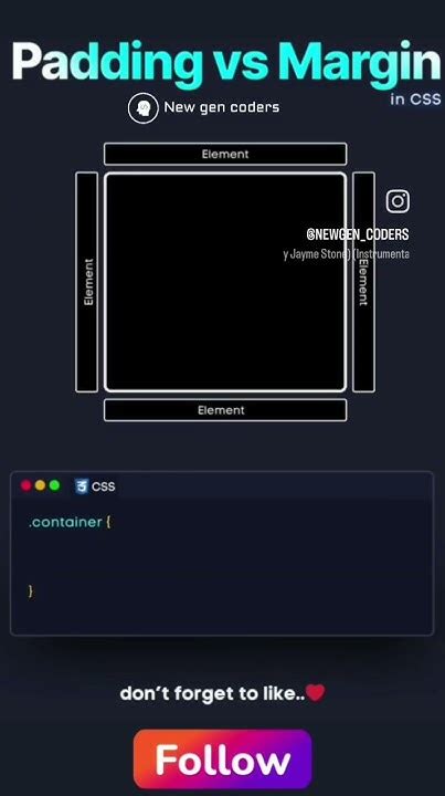Quick Css Tip Adjusting Padding And Margins For Perfect Layouts Coding Css Youtube