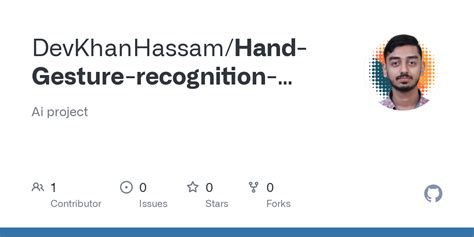 Github Devkhanhassamhand Gesture Recognition Python Ai Project