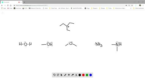 Solved Draw The Product Formed When The Lewis Acid Ch3ch2 3c Reacts With Each Lewis Base A