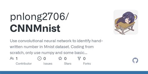 Github Pnlong2706cnnmnist Use Convolutional Neural Network To Identify Hand Written Number