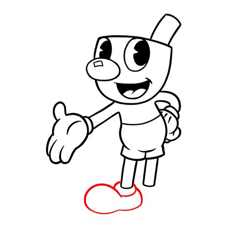 How To Draw Mugman From Cuphead A Guide For Beginners