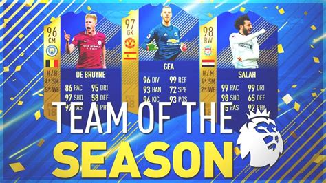 Fifa 18 Tots Da Premier League Youtube