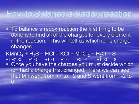 Redox Reactions How To Solve Balance And Identify