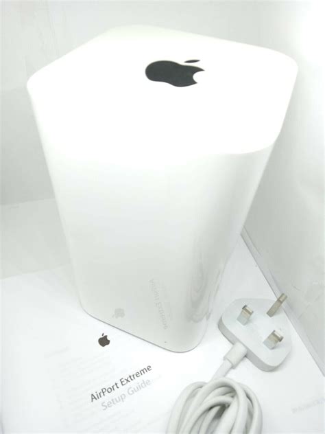 Apple AirPort Extreme 6th Gen A1521 Wireless AC Router Dual Band Wifi ...