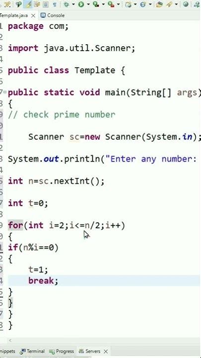 Check Prime Number In Java Mscoder Youtube