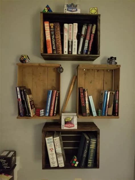 Rustic Bookshelf Diy Tutorial