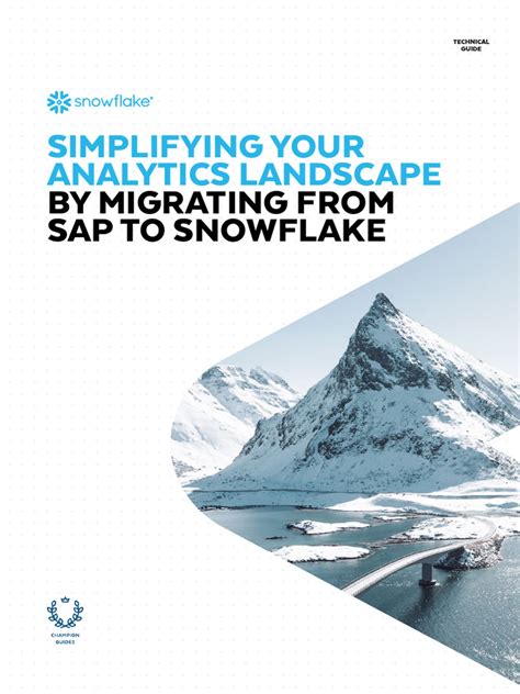 Migrating From Sap To Snowflake Pdf Computers