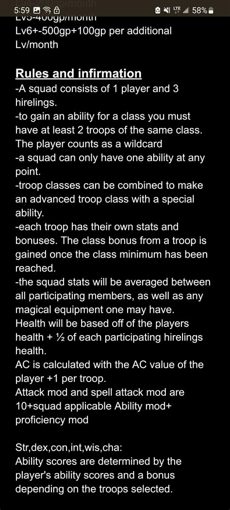 Homebrewed A Large Scale Combat System Rpathfinder2e