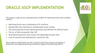 Oracle ASCP Training PPTX Logistics Business