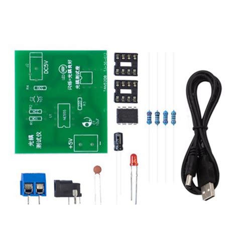 Optocoupler Tester Kit 555 Application Circuit Board Practice Welding